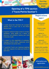 Opening of a TPS section – Lycée Français International de Kyoto