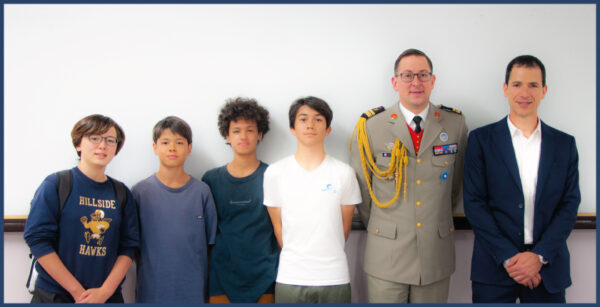 Conférences du colonel Nicolas Pierson au lycée français international ...